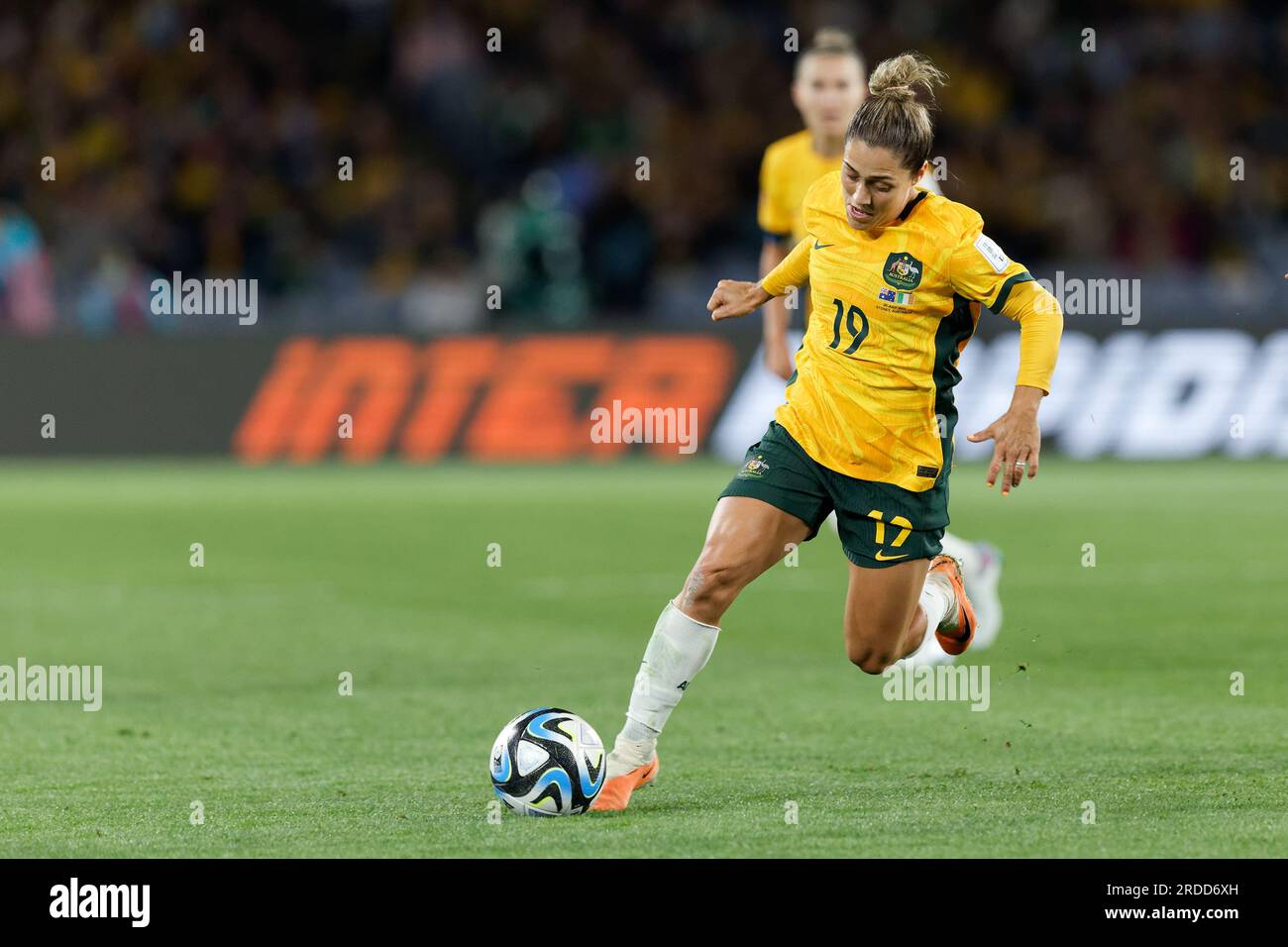 Sydney, Australia. 20th July, 2023. Katrina Gorry of Australia controls ...