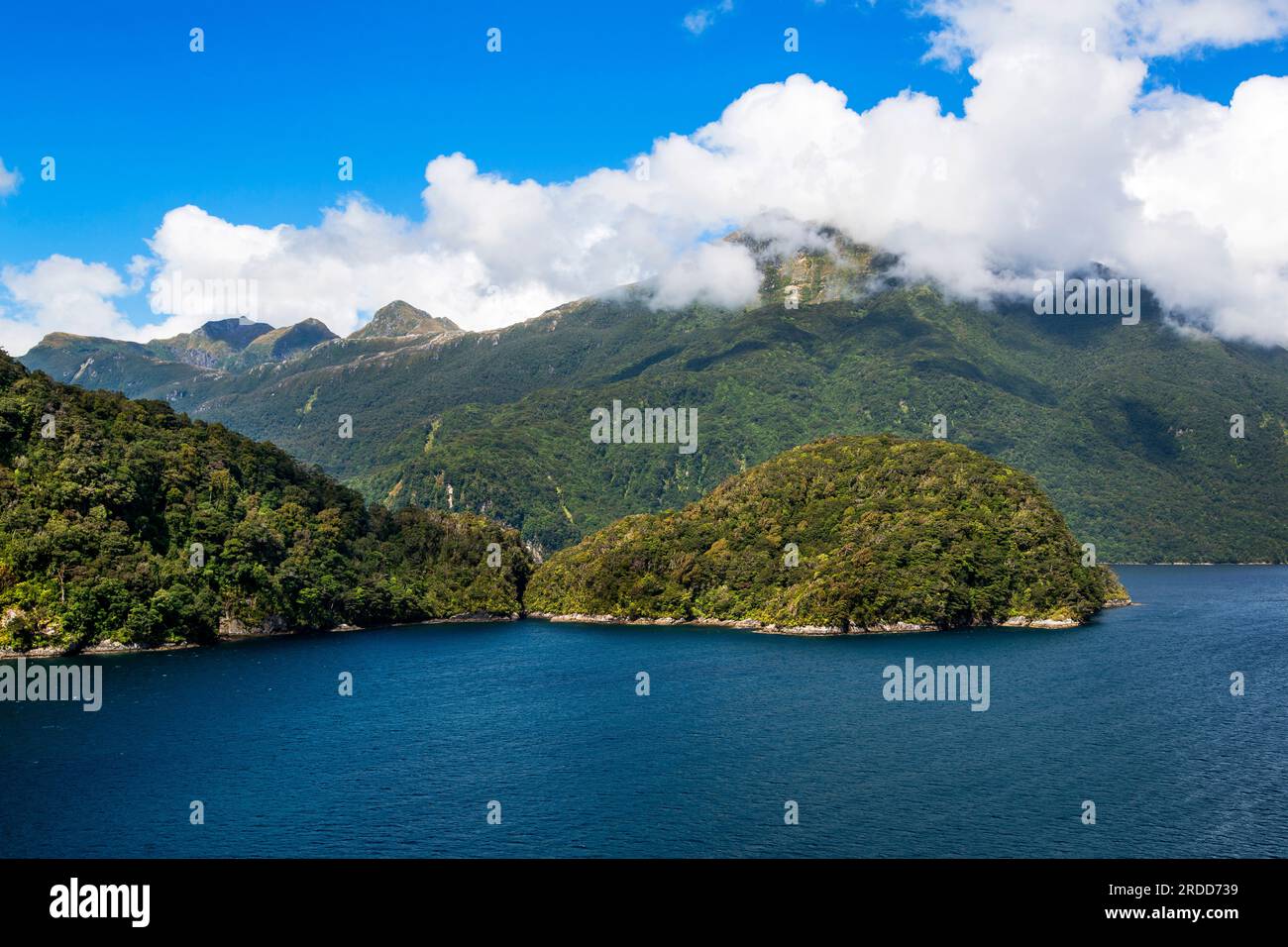 Dusky Sound, Tamatea, one of the most complex of the many fiords ...