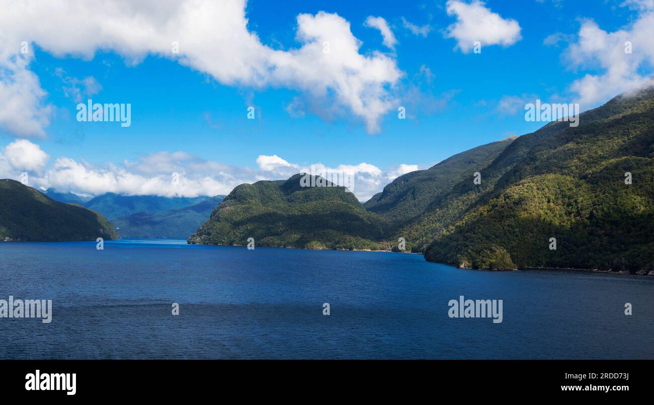 Dusky Sound, Tamatea, one of the most complex of the many fiords ...