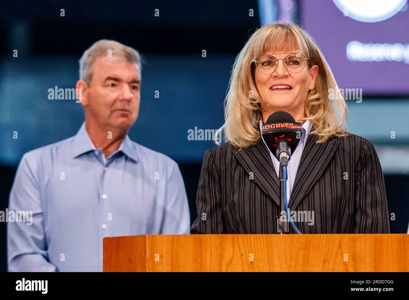 Omaha, NE U.S. 20th July, 2023. Diane Mendenhall, President, Nebraska ...
