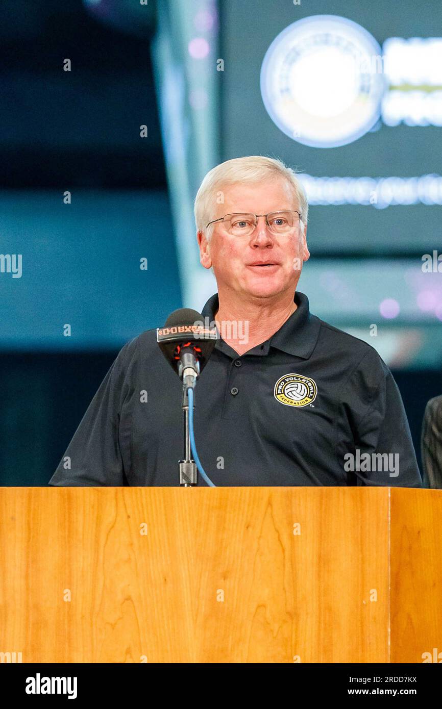 Omaha, NE U.S. 20th July, 2023. Jimmy Burrow, Director of Brand ...