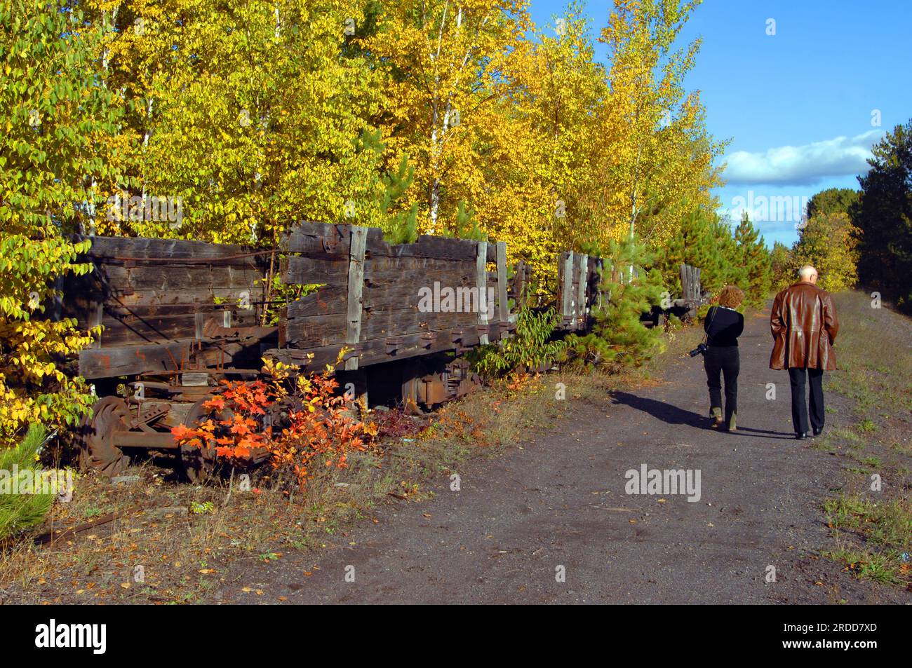Couple explore a backroad above Quincy Copper Mine and discover old ...