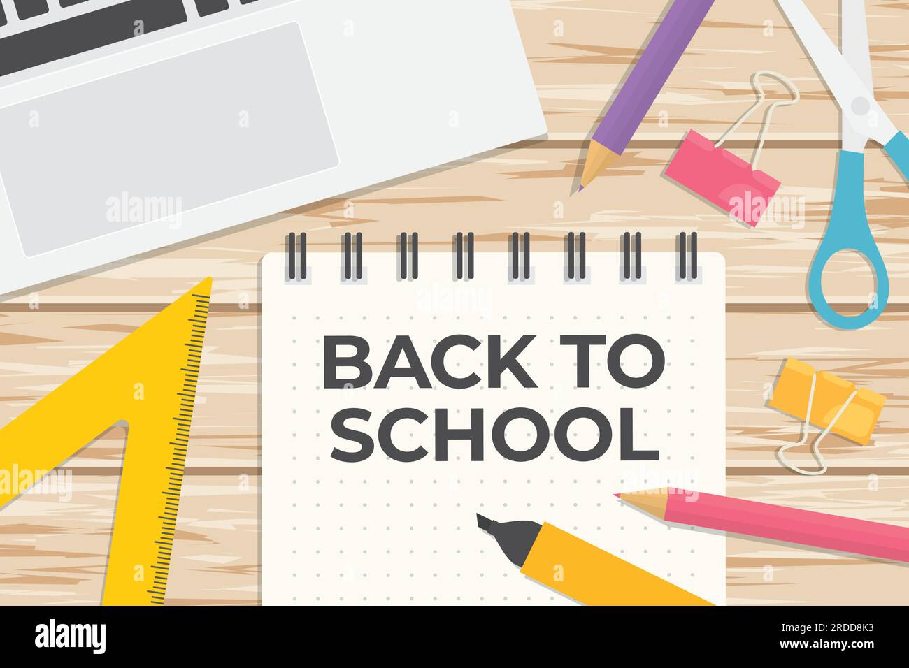 Classroom children back view Stock Vector Images - Alamy