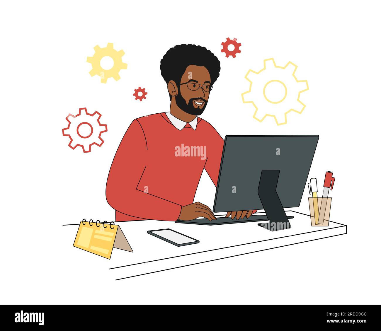 Wfh business company logo hi-res stock photography and images - Alamy