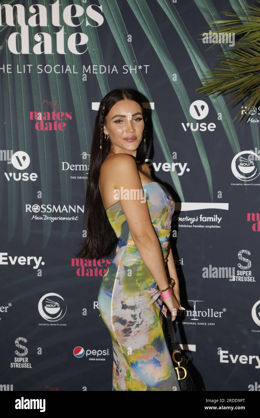 Dana Feist beim Mates Date Influencer Event auf der Berlin Fashion Week ...