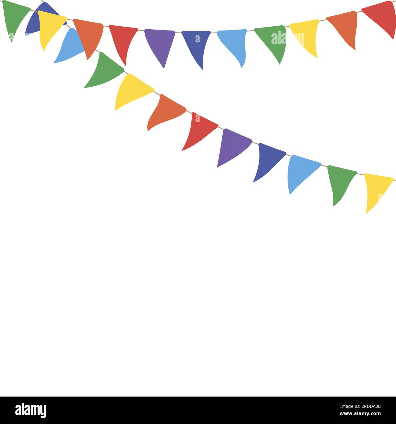 Party banner pennant vector Stock Vector Images - Alamy