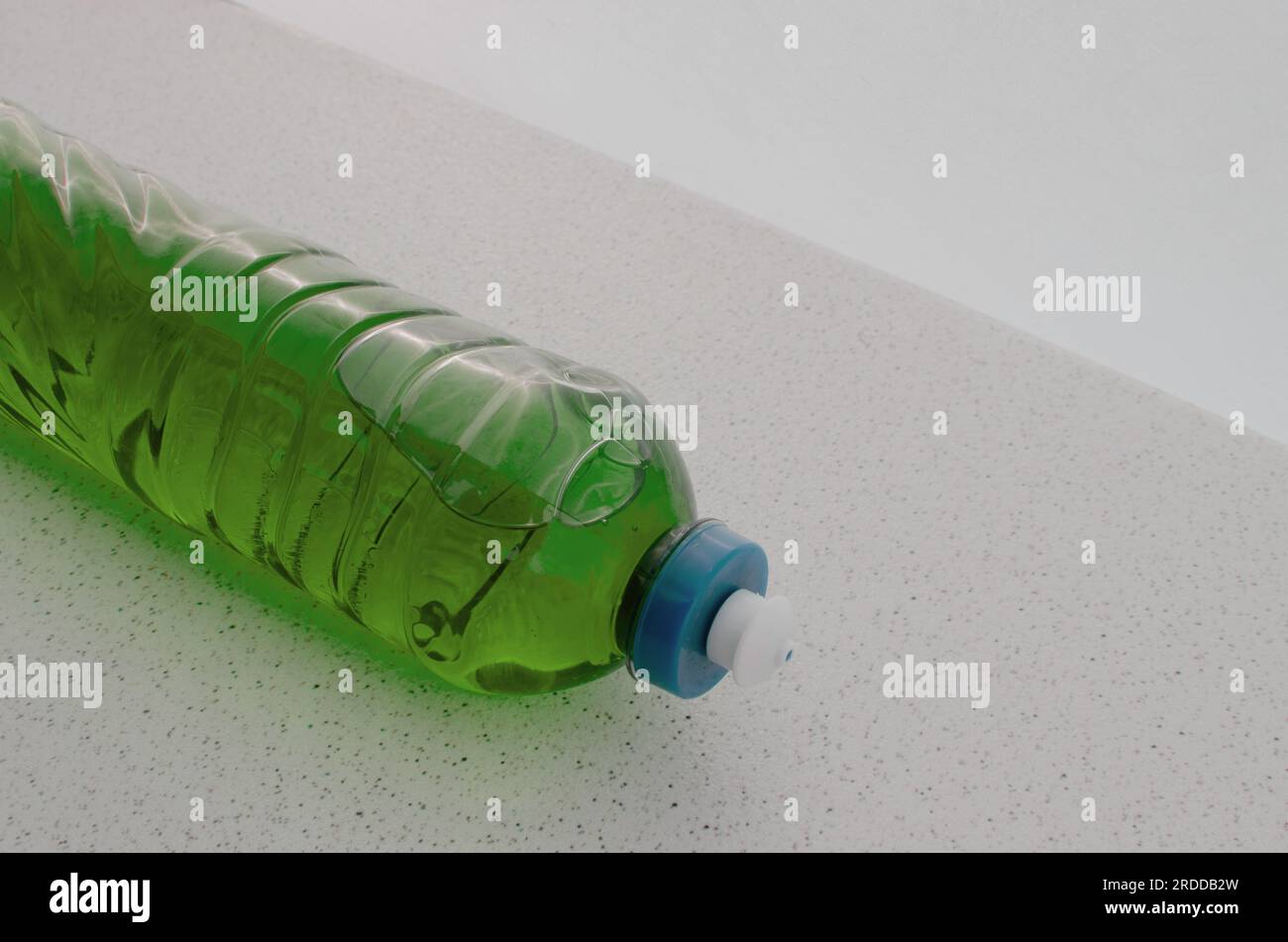 Closeup of detergent on the table, revealing the power of cleaning in ...