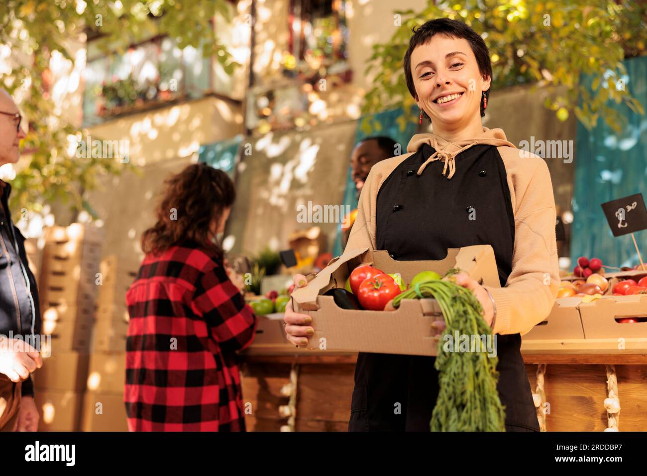 Portrait owner small roadside hi-res stock photography and images - Alamy