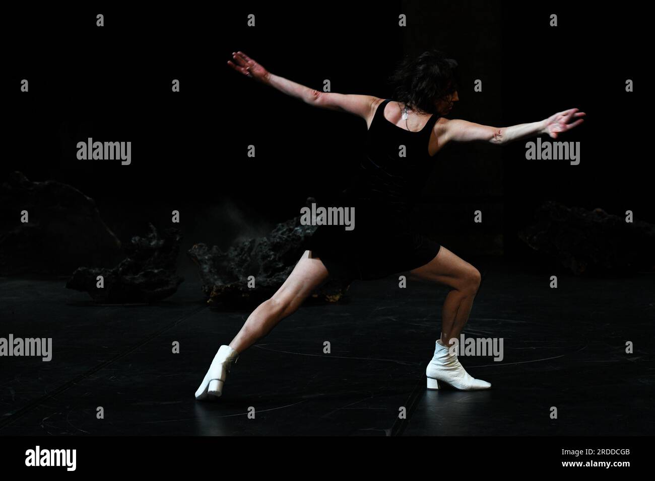 Avignon, France. 19th July, 2023. Jone San Martin Astigarraga is seen ...