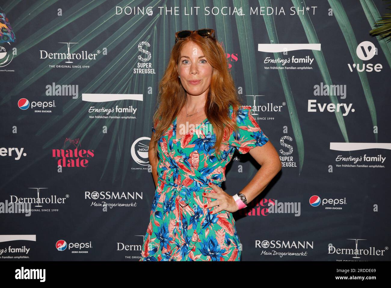 Tanja weber beim Mates Date Influencer Event auf der Berlin Fashion ...