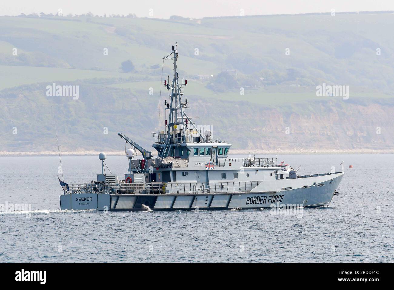 A Border Force patrol ship at Weymouth in Dorset Stock Photo - Alamy