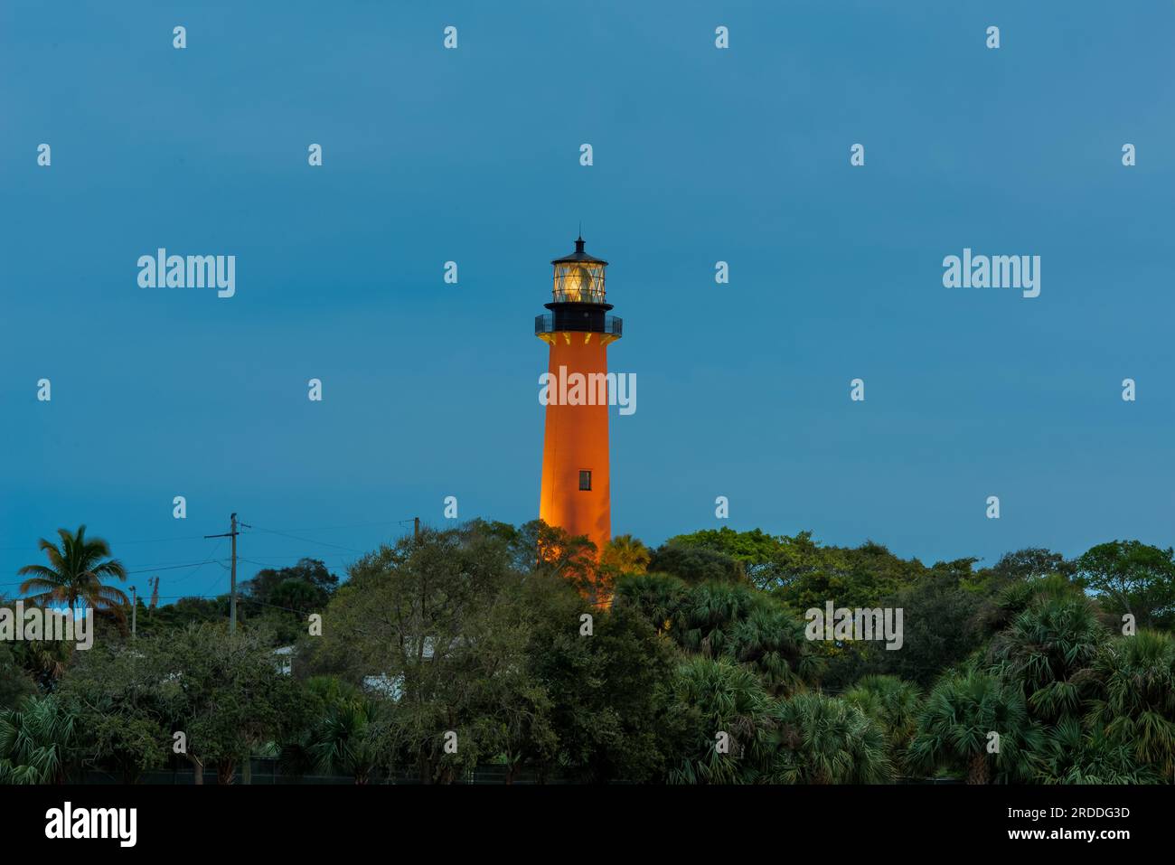 Jupiter lights hi-res stock photography and images - Alamy