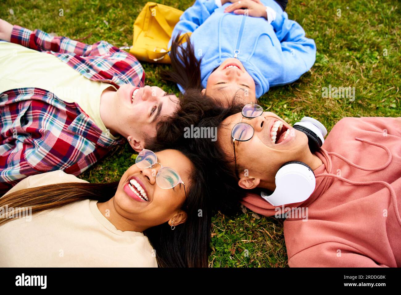 Schoolboy laying hi-res stock photography and images - Alamy
