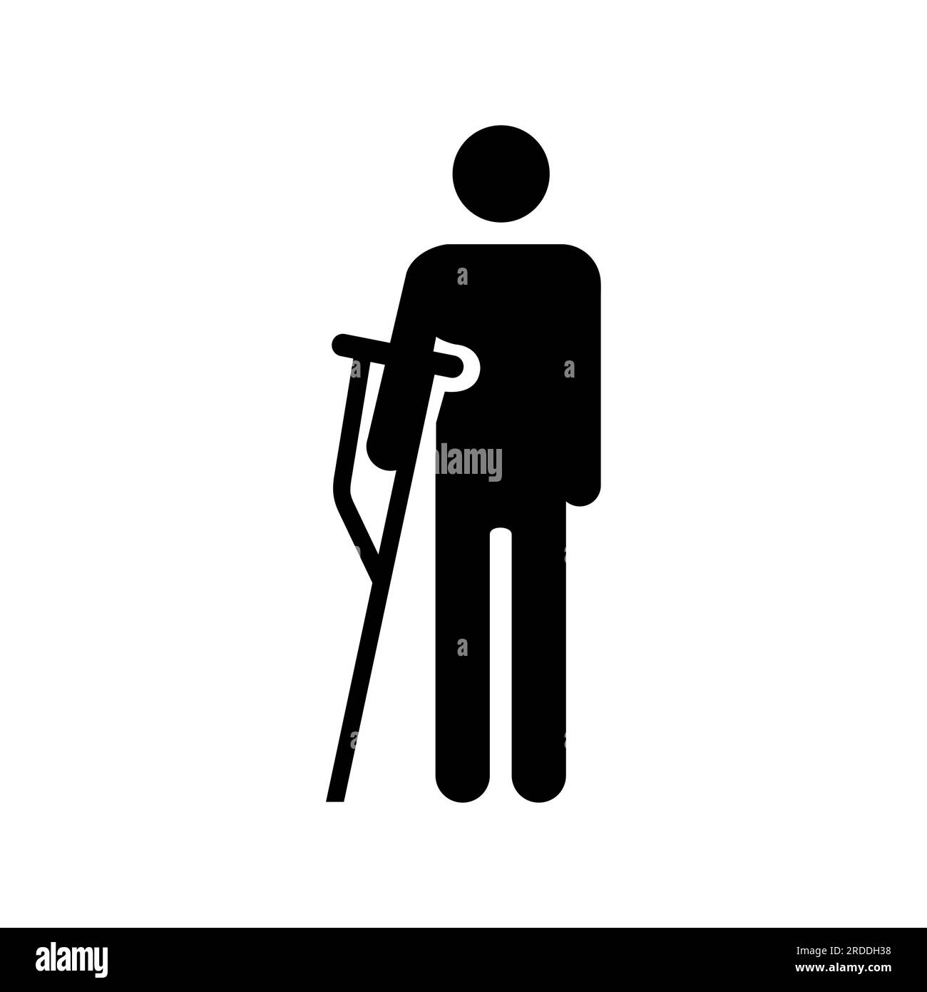 ISO 7001 AC 011: Priority access for injured people, International ...