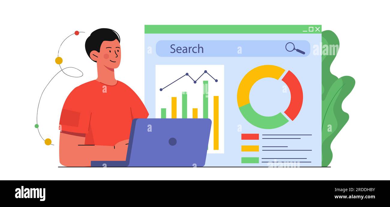 Advertising statistics icon Stock Vector Images - Alamy