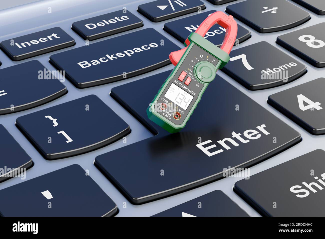 Digital multimeter 3d rendering hi-res stock photography and images - Alamy