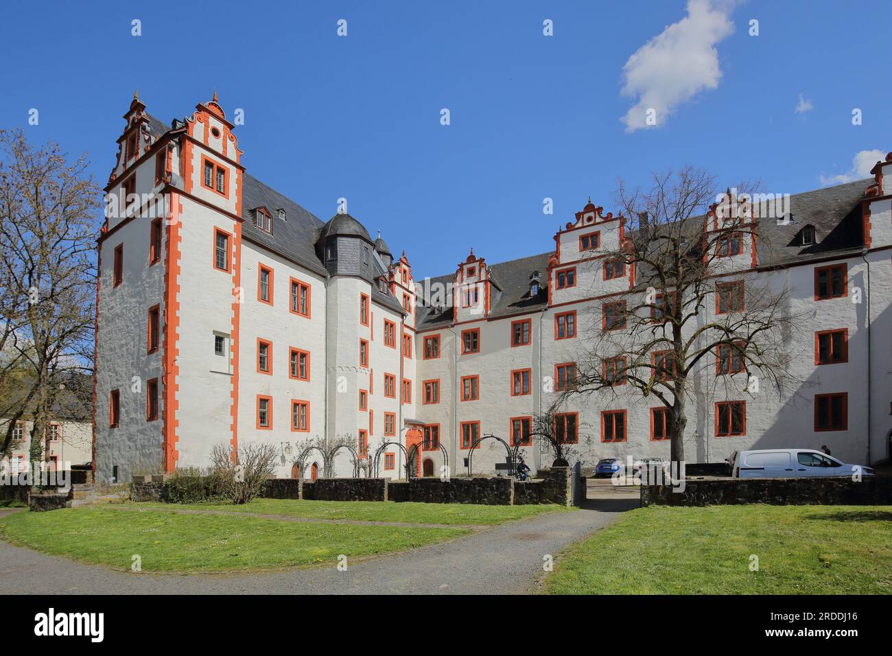 Renaissance Castle, Hadamar, Westerwald, Hesse, Germany Stock Photo - Alamy