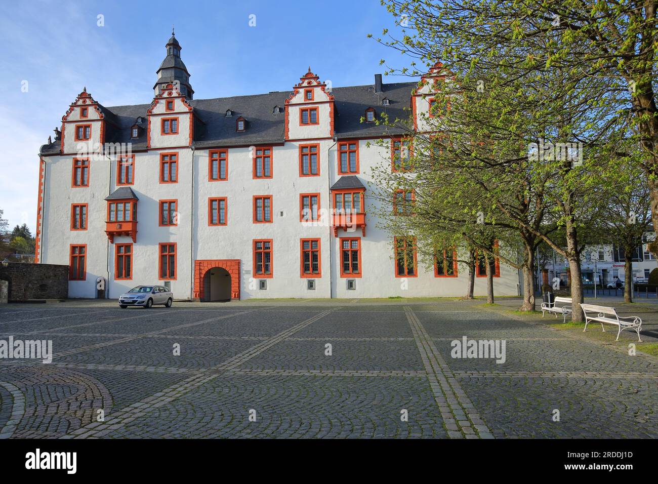 Renaissance Castle, Hadamar, Westerwald, Hesse, Germany Stock Photo - Alamy