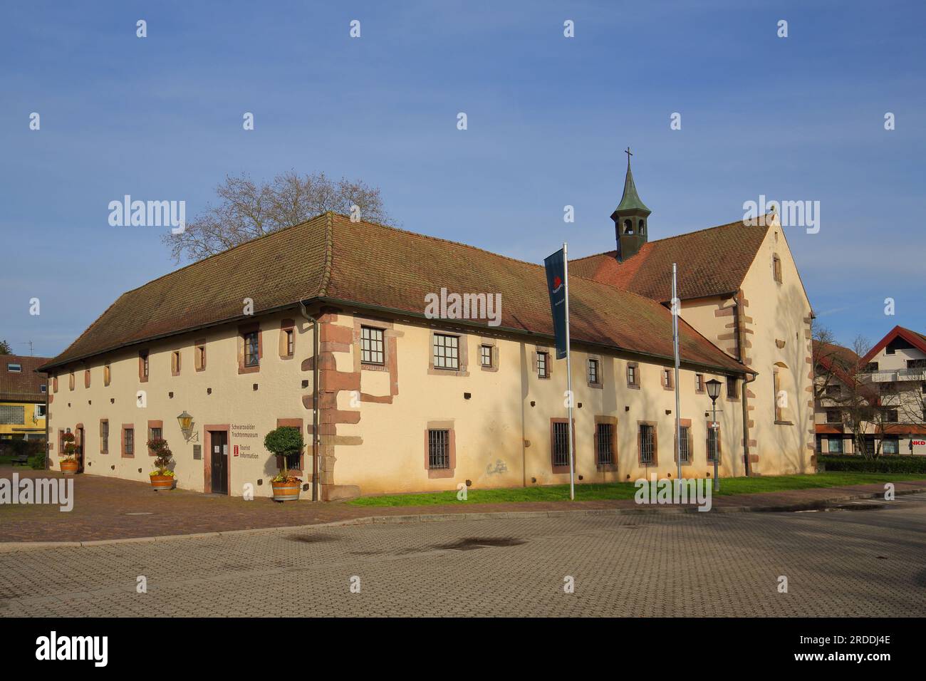 Baroque former Capuchin monastery built in 1630 and today's tourist ...
