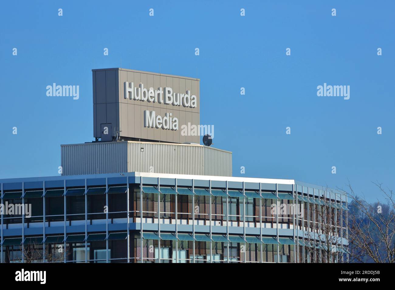 Hubert Burda Media building, Offenburg, Ortenau, Baden-Württemberg ...