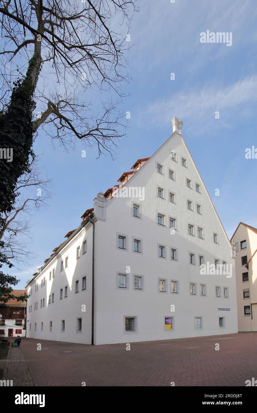 Renaissance Museum of Bread and Art built 1592, Salzstadel, Ulm, Baden ...