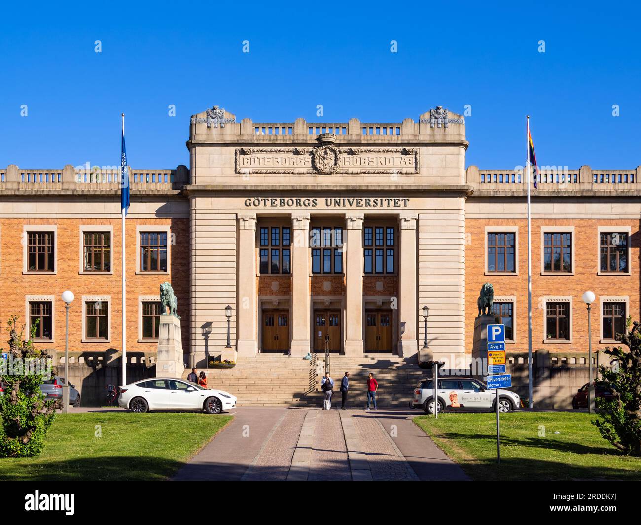 Gothenburg, Sweden - May 30, 2023: Gothenburg University is the third ...