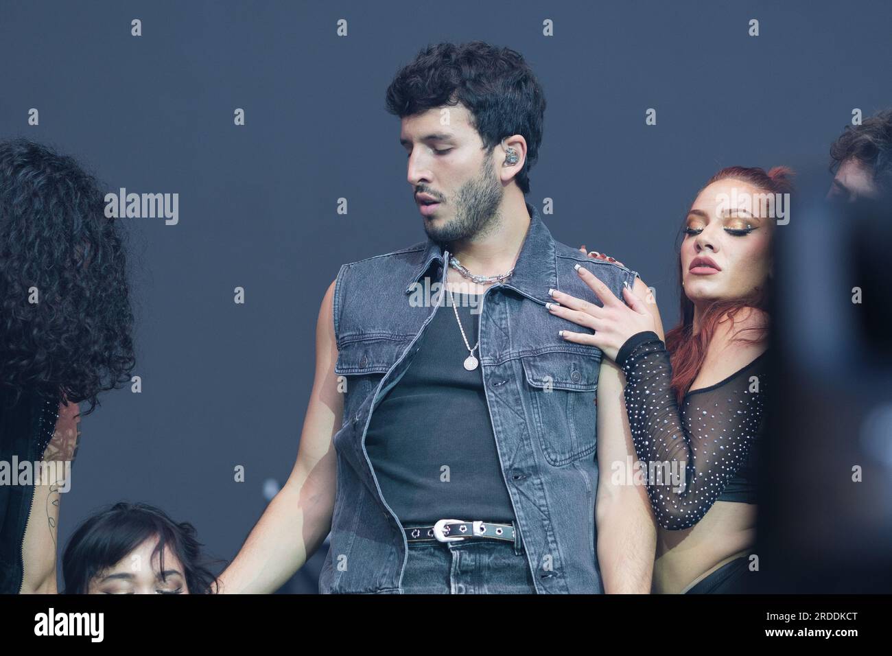The colombian singer sebastian yatra performs during the concer hi-res ...