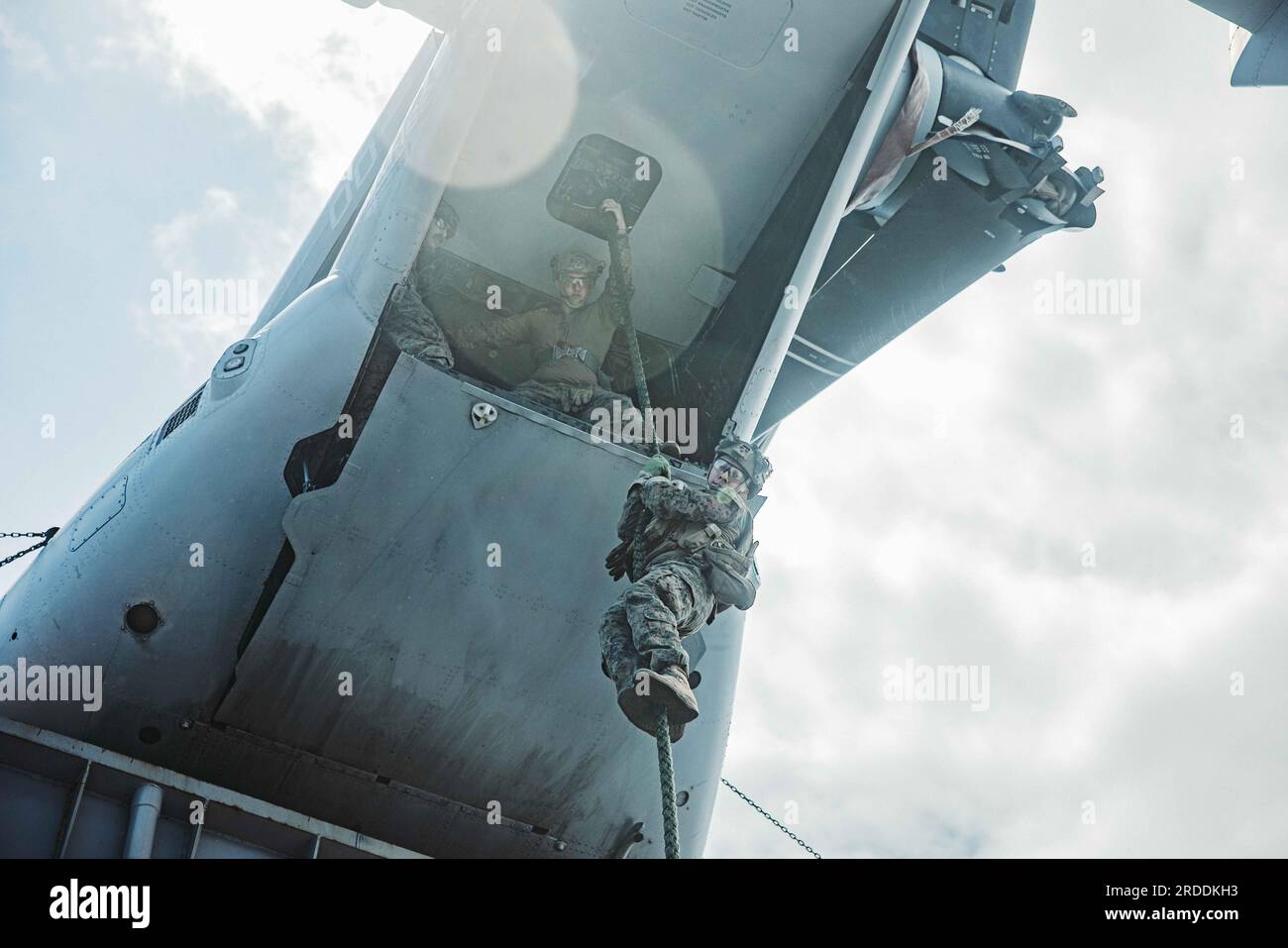 A U.S. Marine with Battalion Landing Team 1/6, 26th Marine ...