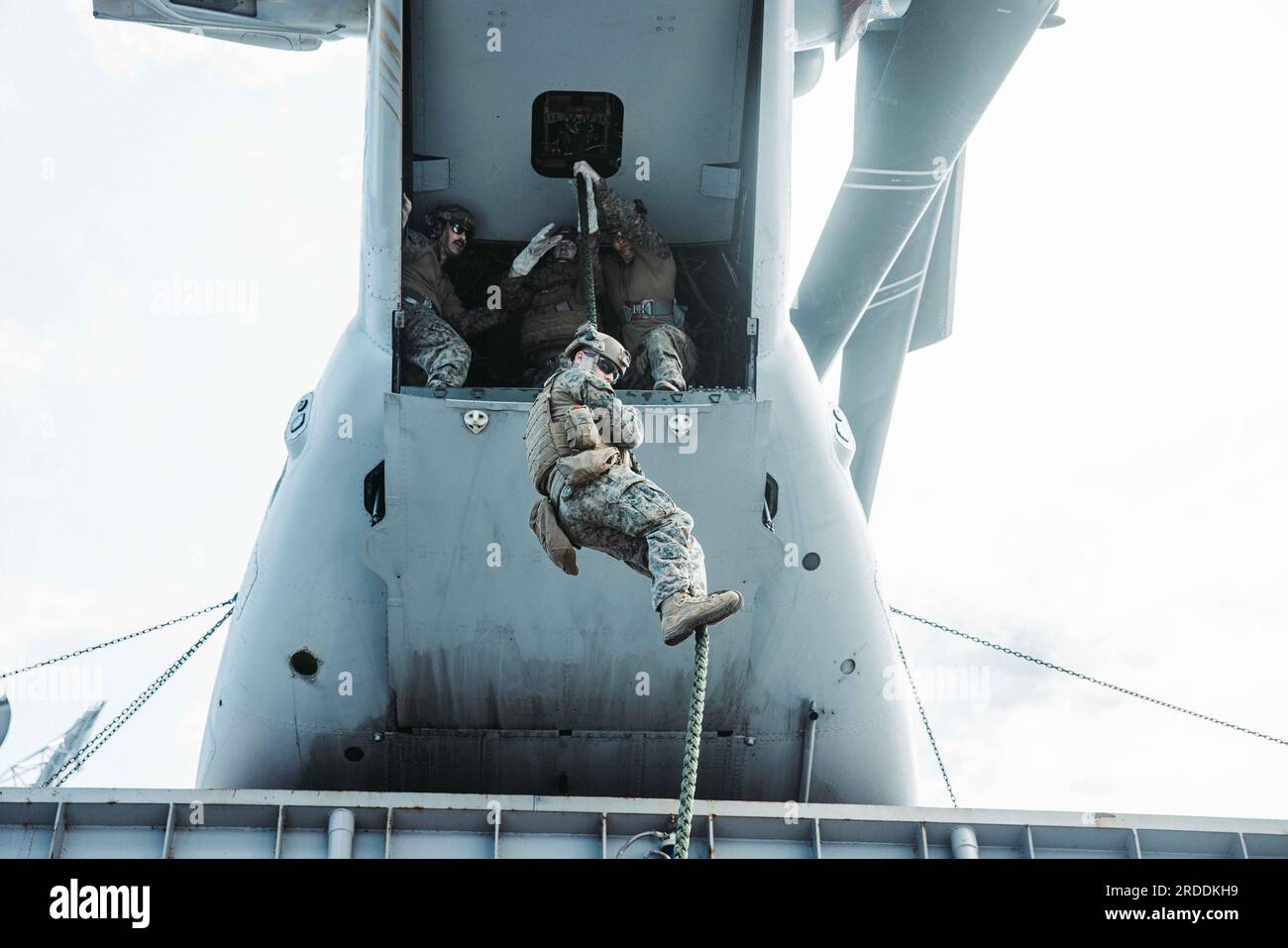 A U.S. Marine with Battalion Landing Team 1/6, 26th Marine ...