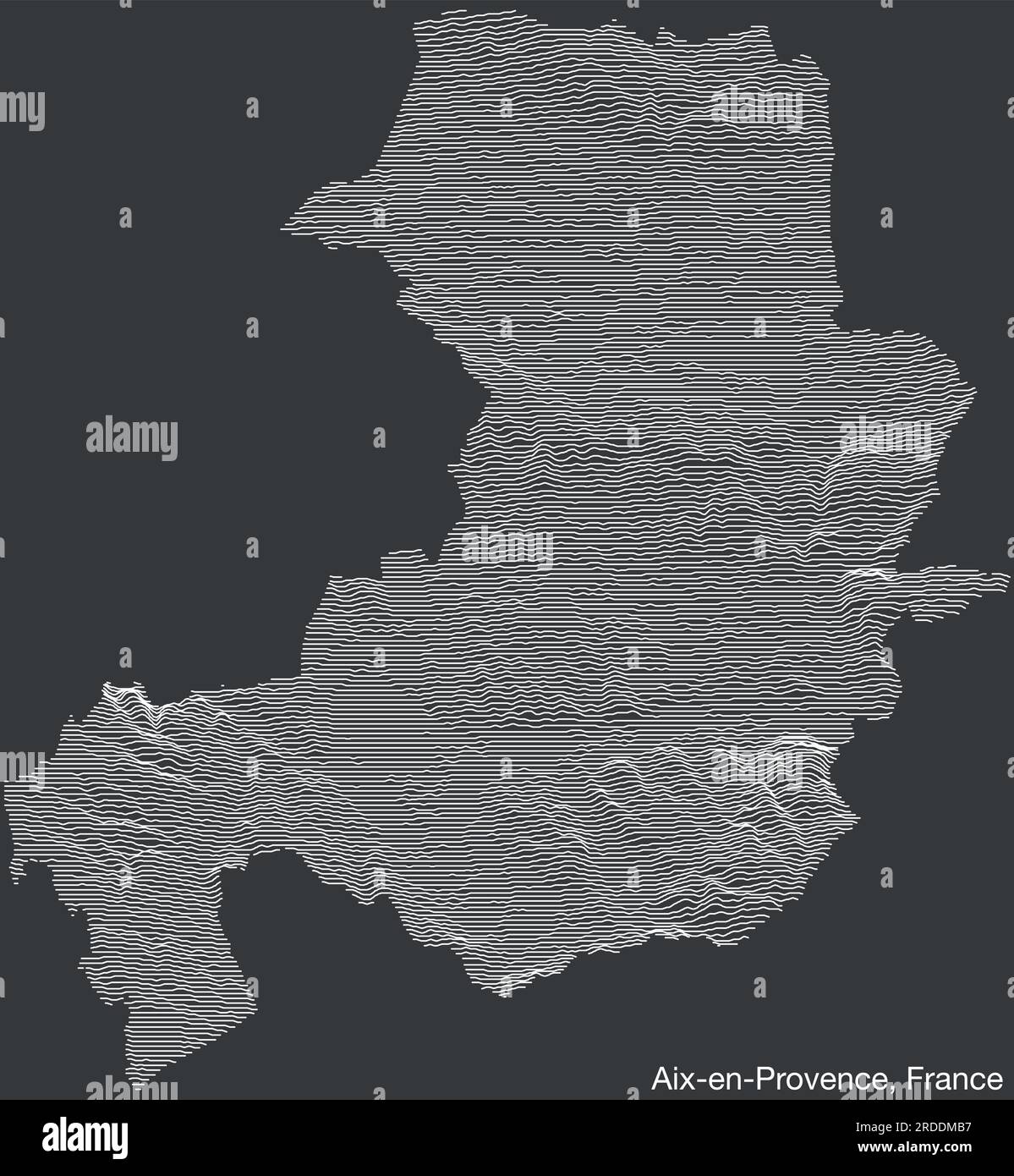 Clermont vector outline map Black and White Stock Photos & Images - Alamy