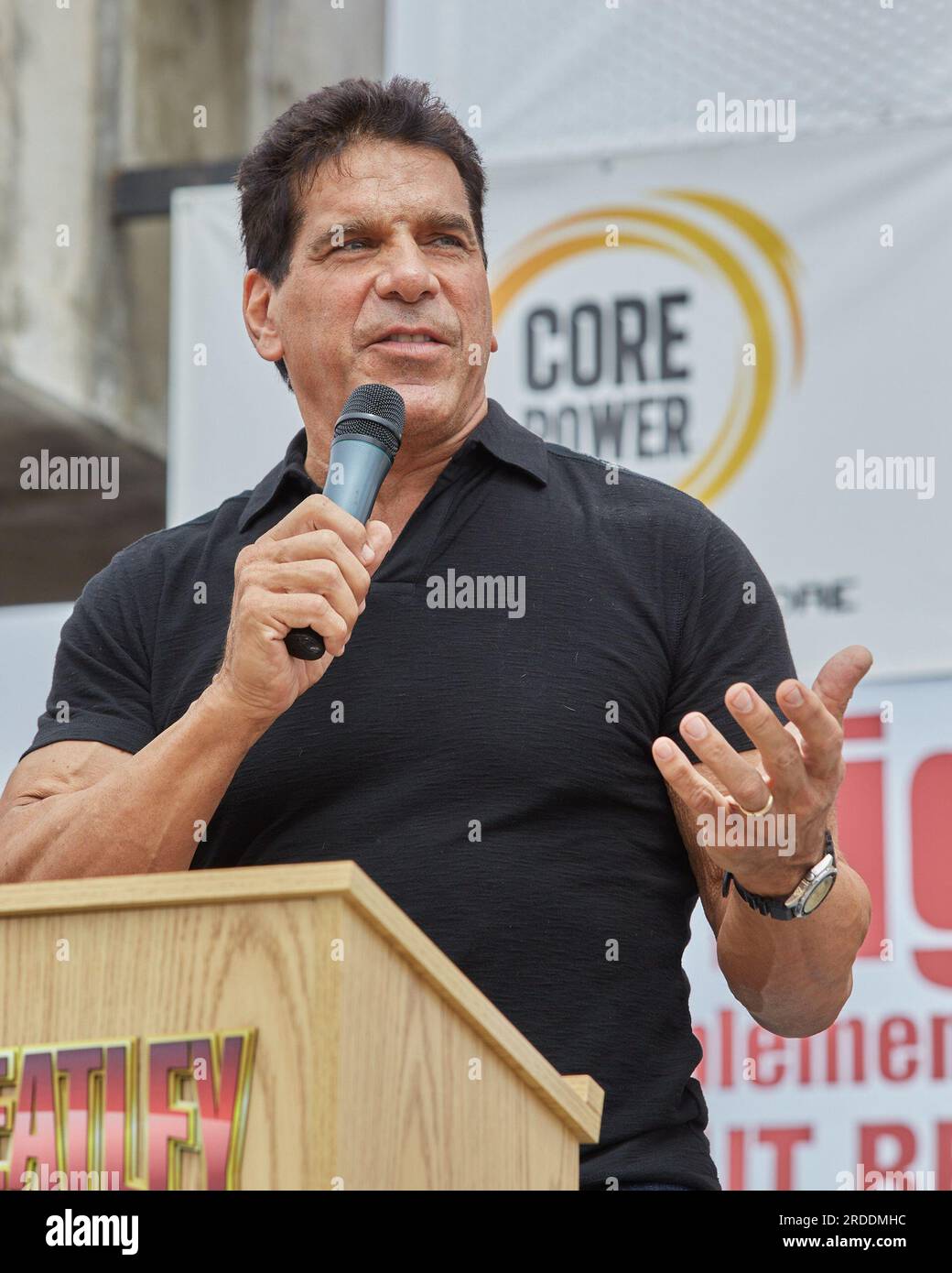 Lou ferrigno bodybuilding hi-res stock photography and images - Alamy