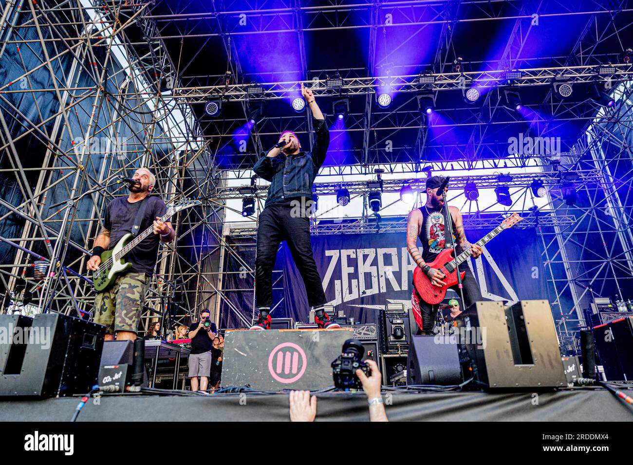 Italy 01 June 2023 Zebrahead live at Slam Dunk Italy Festival Bellaria ...