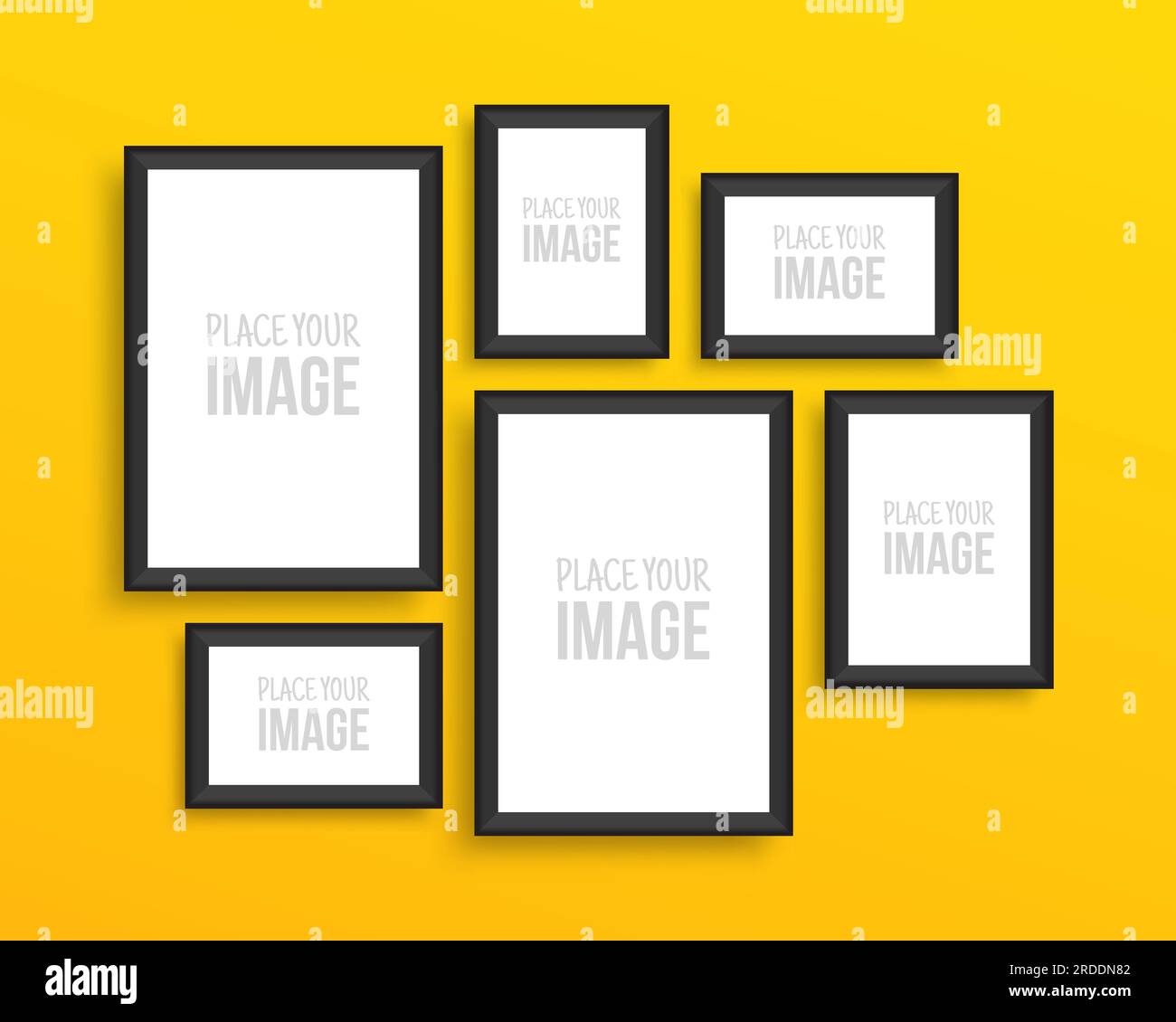 Blank photograph prints Stock Vector Images - Alamy