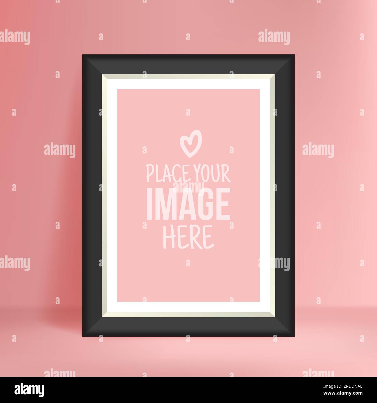 Realistic photo portrait Stock Vector Images - Alamy