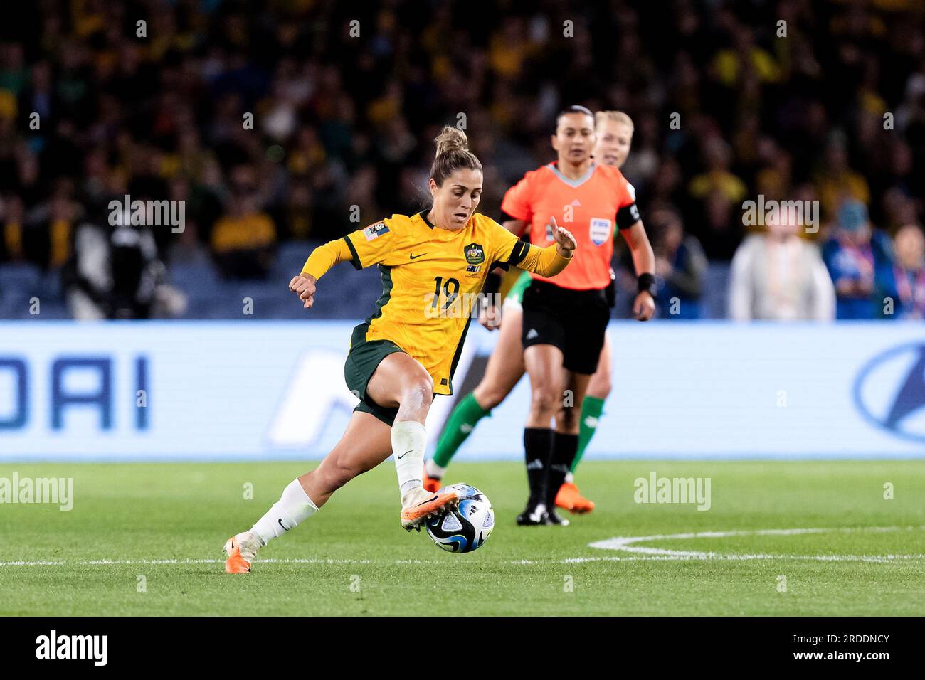 Sydney, Australia, 20 July, 2023. Katrina Gorry of Australia controls ...