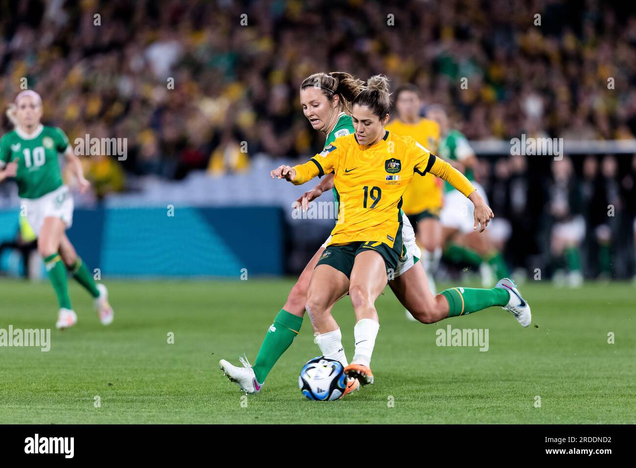 Sydney, Australia, 20 July, 2023. Katrina Gorry of Australia passes the ...