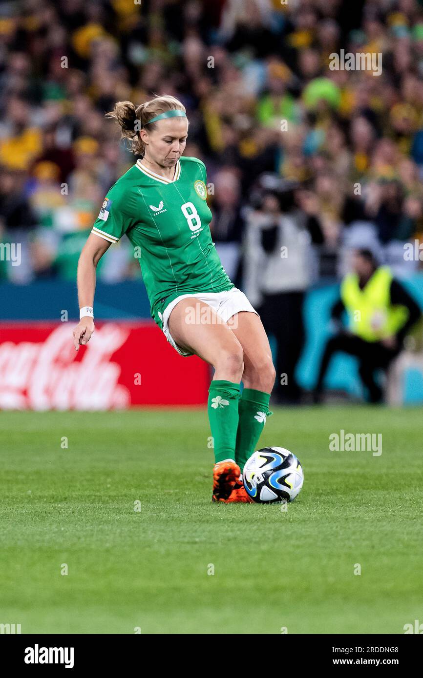Sydney, Australia, 20 July, 2023. Ruesha Littlejohn of Ireland passes ...