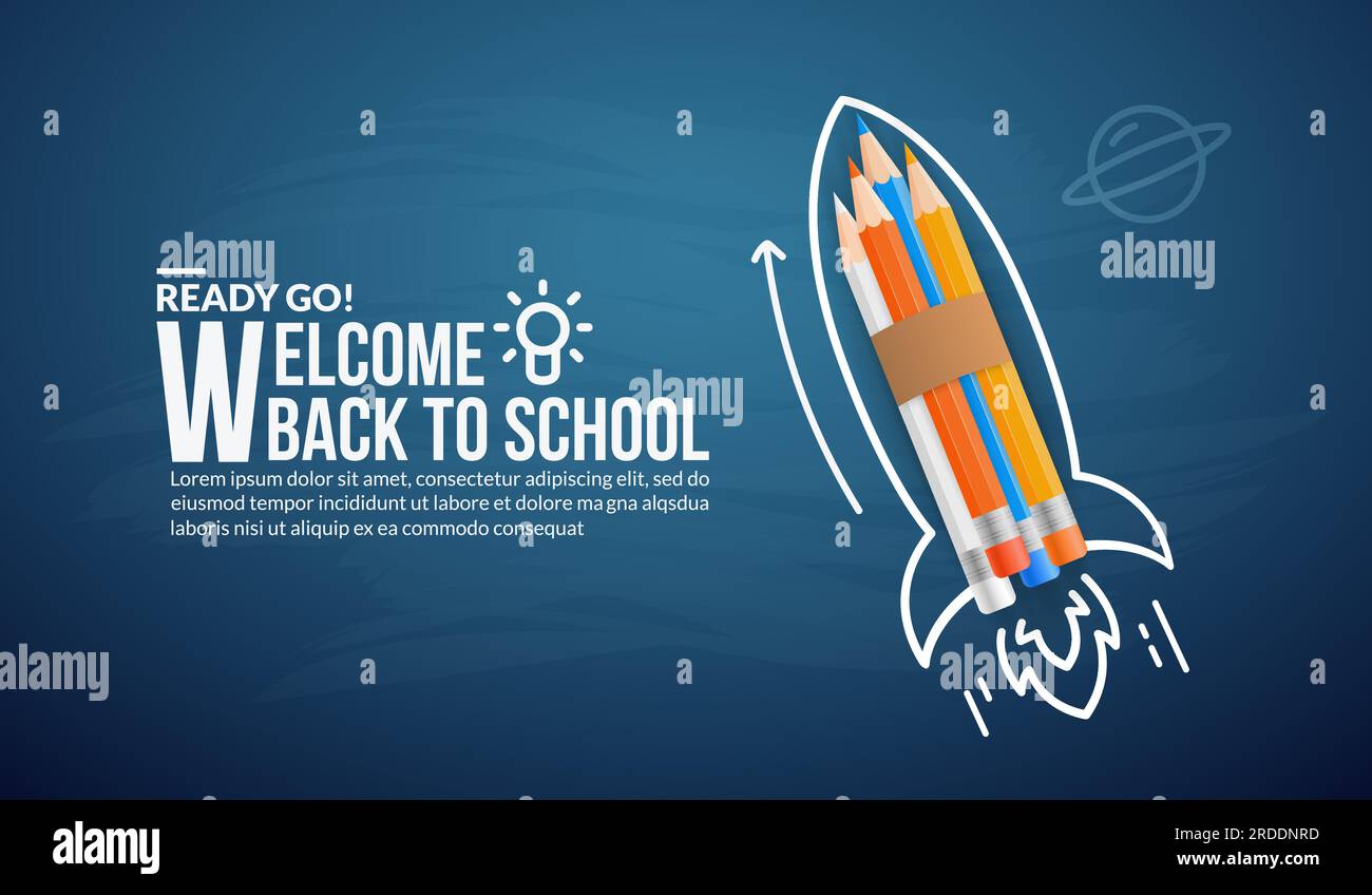 Space crayons Stock Vector Images - Alamy