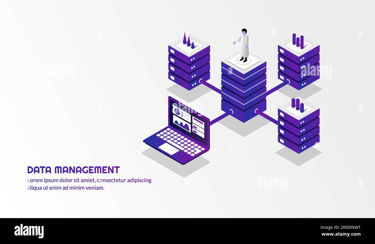 Data management background hi-res stock photography and images - Alamy