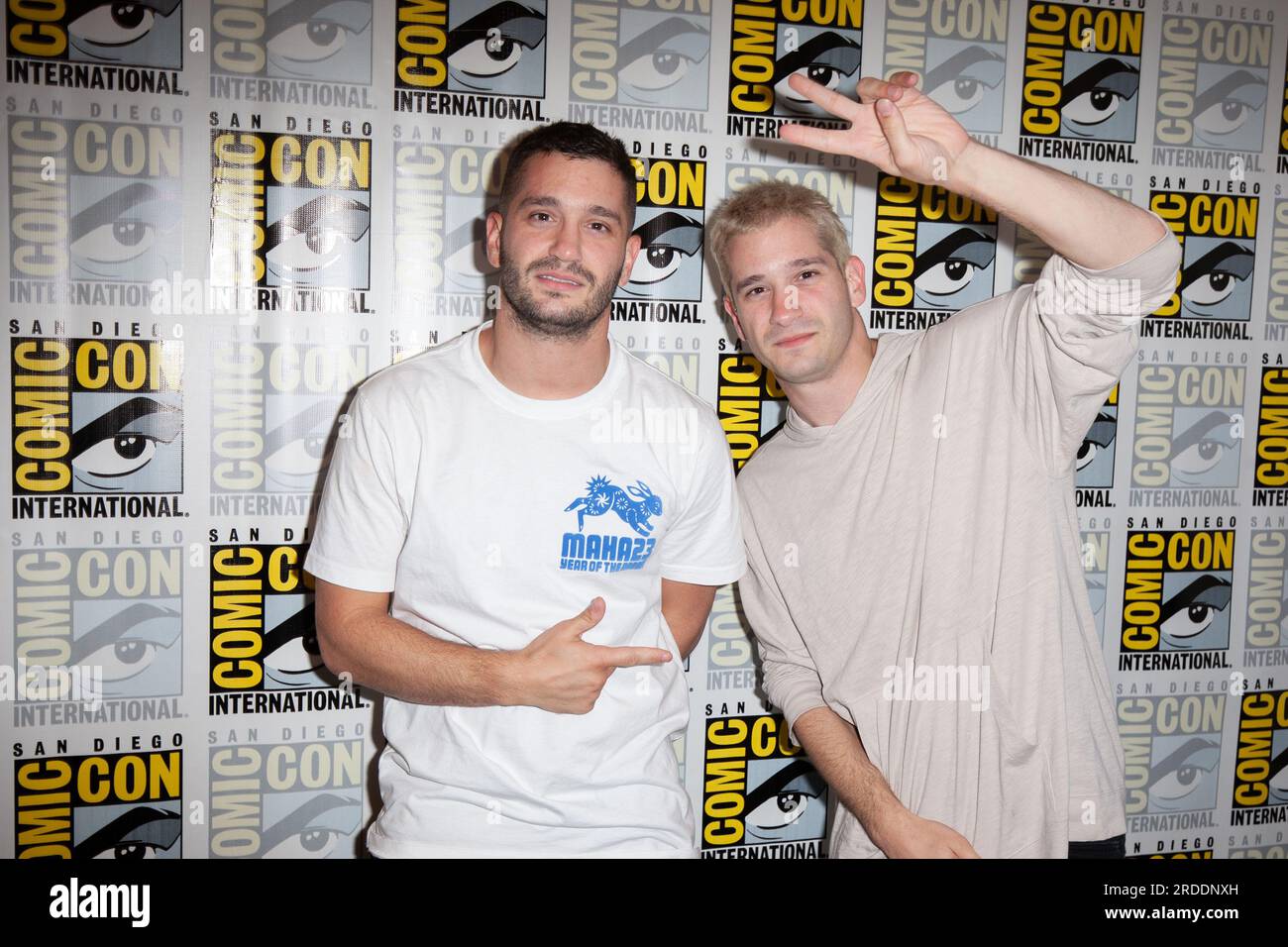 San Diego, Ca. 20th July, 2023. Danny and Michael Philippou at the Talk ...