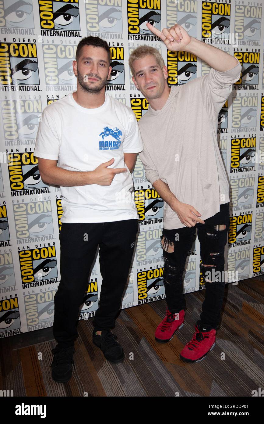 San Diego, Ca. 20th July, 2023. Danny and Michael Philippou at the Talk ...