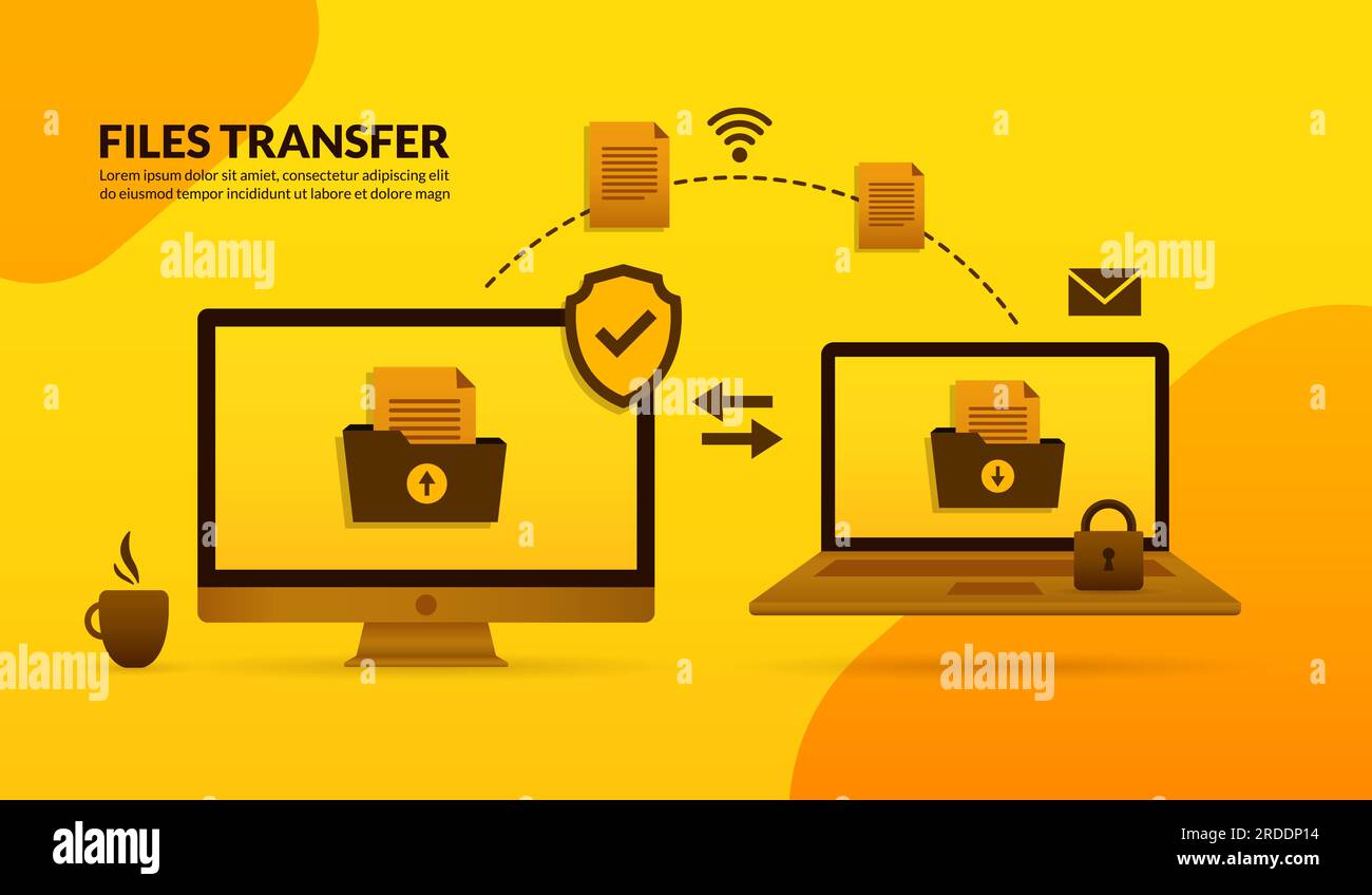 Security transmission Stock Vector Images - Alamy