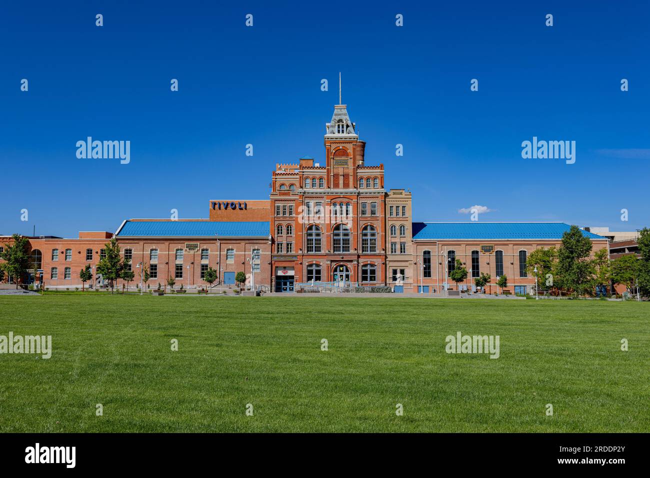 Colorado, MAY 28, 2023 - Sunny exterior view of The University of ...