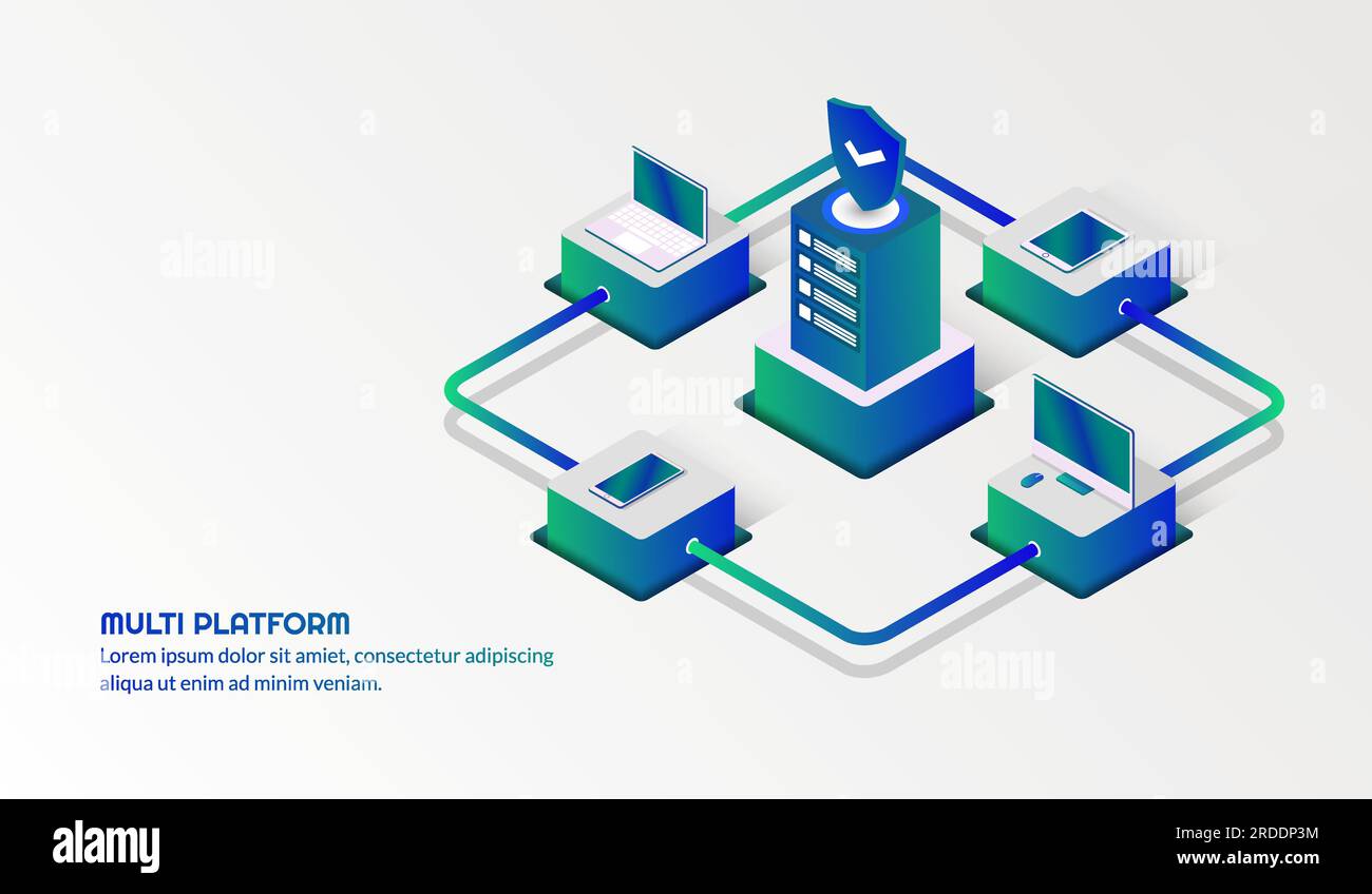 Platform access Stock Vector Images - Alamy