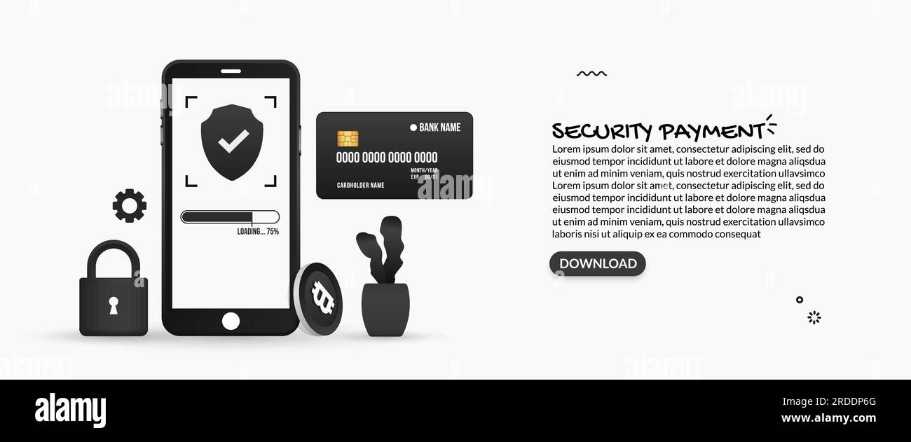 Digital payments concept Stock Vector Images - Alamy