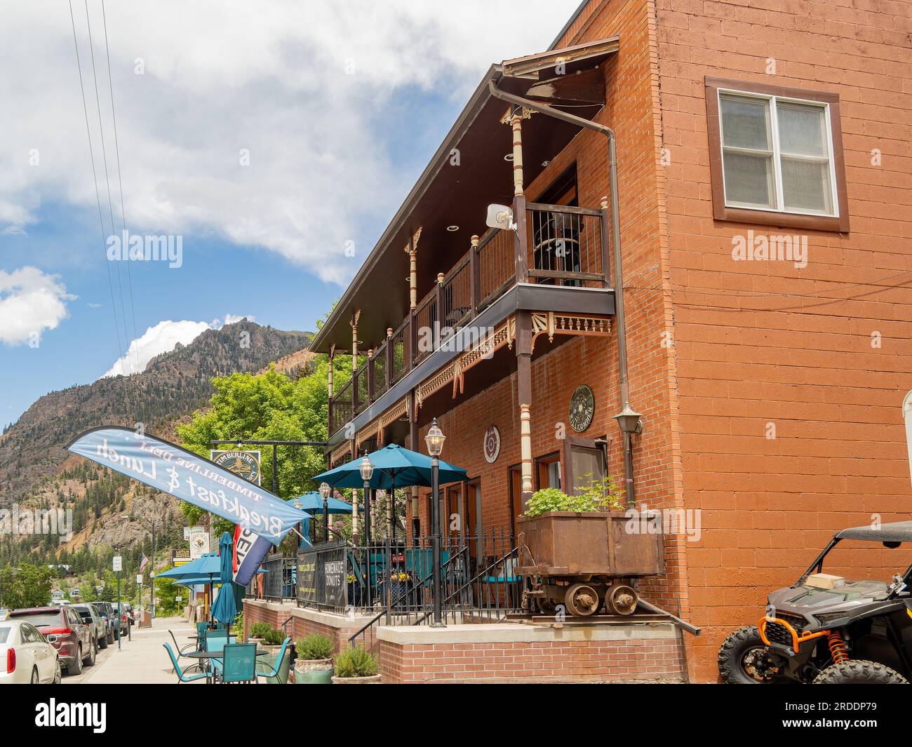 Colorado, JUN 6, 2023 - Sunny view of Ouray old street Stock Photo - Alamy