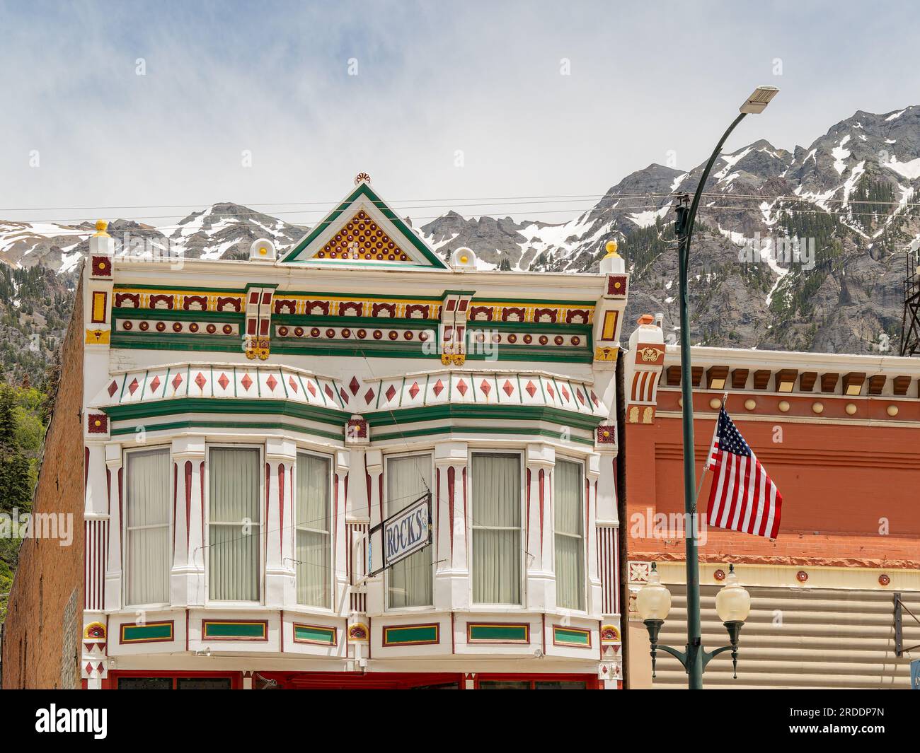 Colorado, JUN 6, 2023 - Sunny view of Ouray old street Stock Photo - Alamy