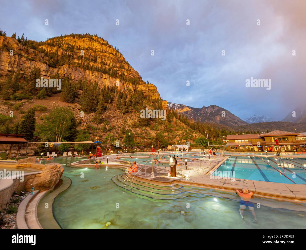 Colorado, JUN 5, 2023 - Sunny view of Ouray old street, 2023 - Sunset ...