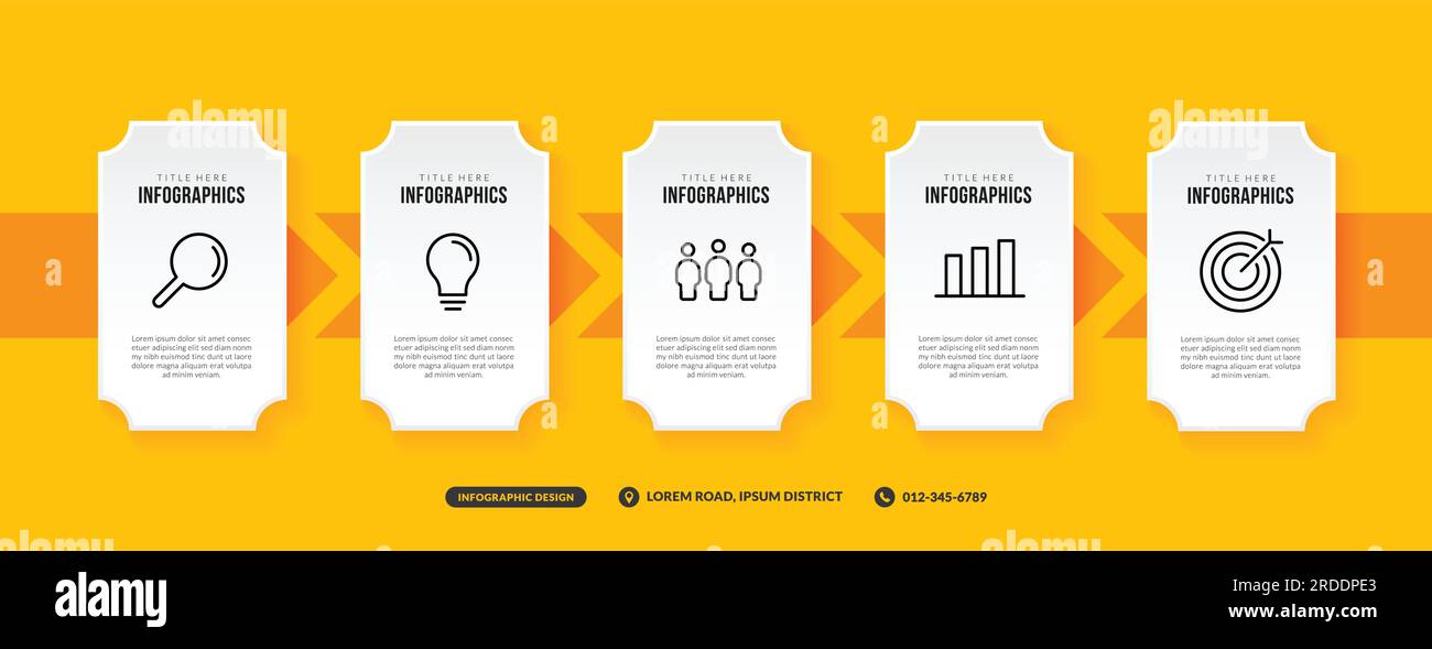 Multiple step process Stock Vector Images - Alamy