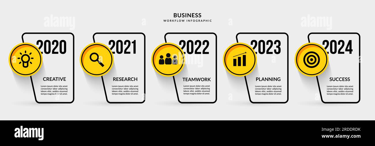 Planning make steps to success Stock Vector Images - Alamy